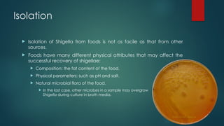 Presentación de la bacteria Shigella, sintomas causas y tratamiento | PPTX