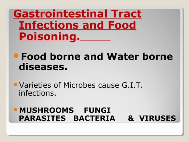 Shigella and Food Poisoning | PPT