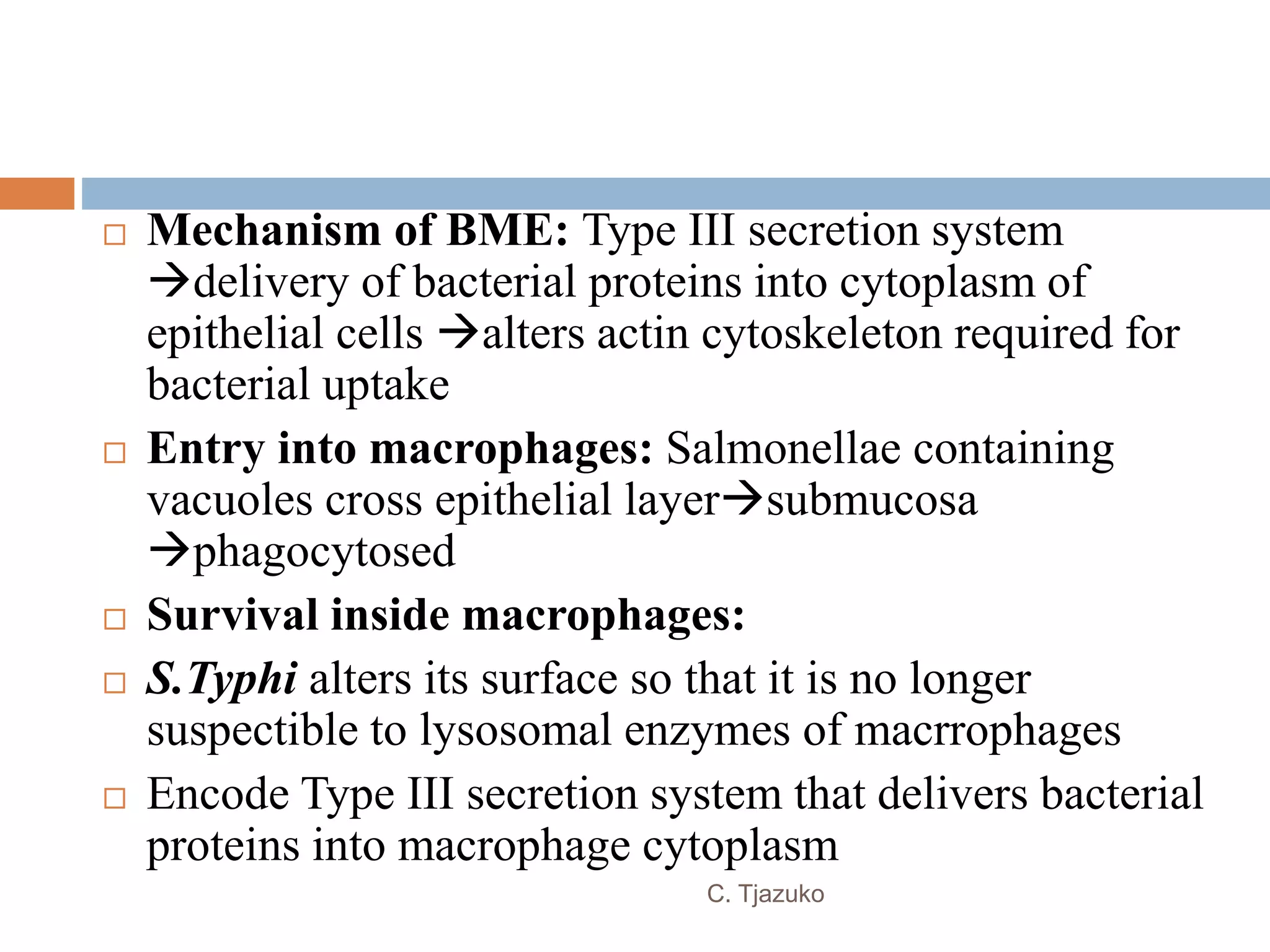 Shigella and Salmonella Lecture | PPTX
