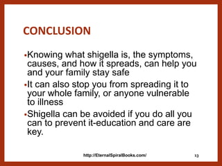 Shigella: How to Stay Safe | PPTX