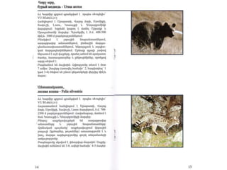 "Շիկահող" պետական արգելոցի կենսաբազմազանությունը | PPTX