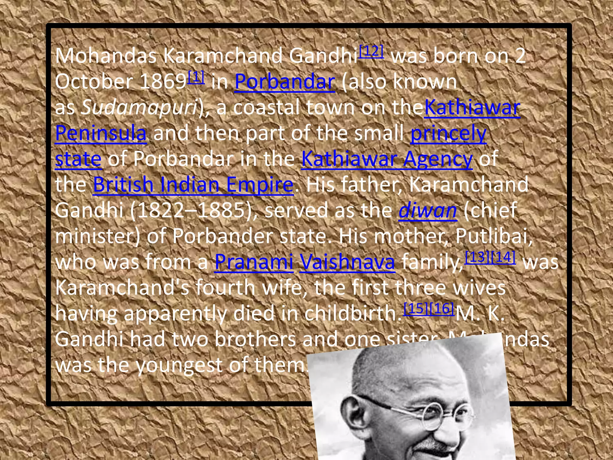 BIOGRAPHY OF NELSON MANDELA AND MAHATMA GANDHI | PPTX