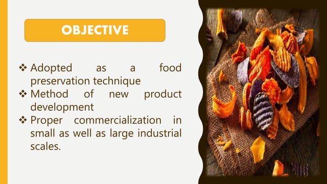 vacuum frying technology | PPTX | Cooking | Food & Drink