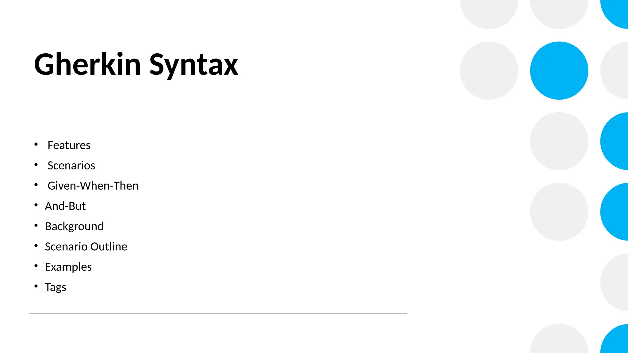 Web Automation With Bdd Framework Using Selenium Ppt