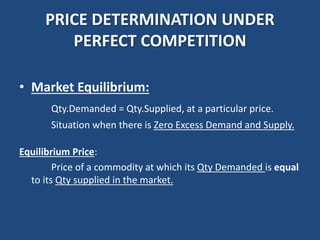 Shifts In Demand And Supply And Market Equilibrium | PPTX