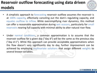 Determining reservoir outflow using machine learning techniques.pptx