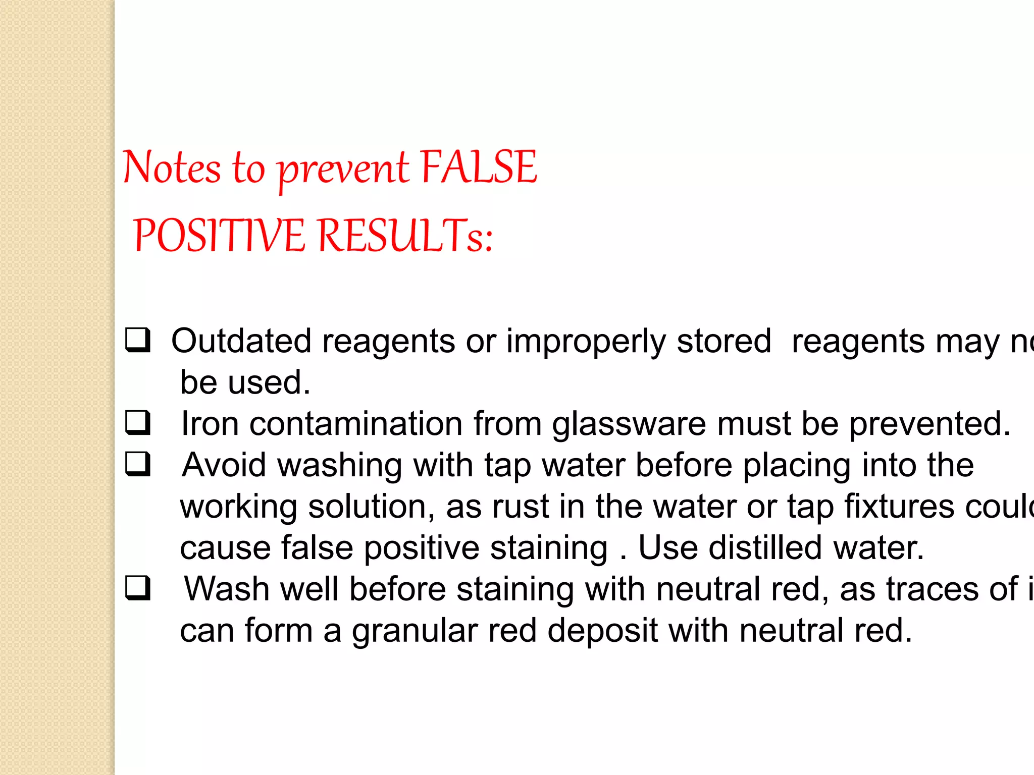 iron staining. | PPTX