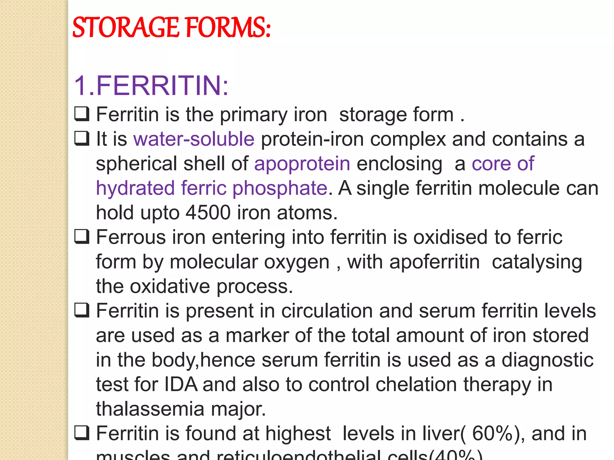 iron staining. | PPTX