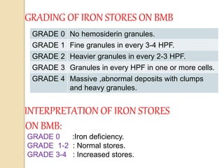 iron staining. | PPTX | Blood Disorders | Diseases and Conditions