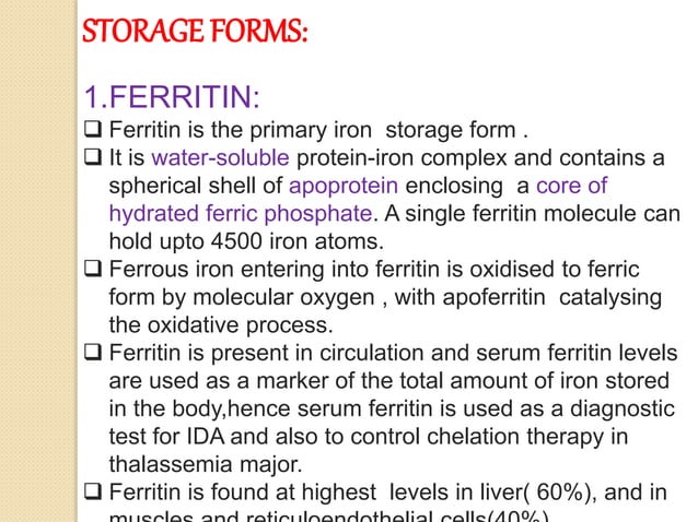 iron staining. | PPTX | Blood Disorders | Diseases and Conditions