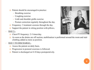 PT in thoracic surgery | PPTX