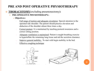 PT in thoracic surgery | PPT