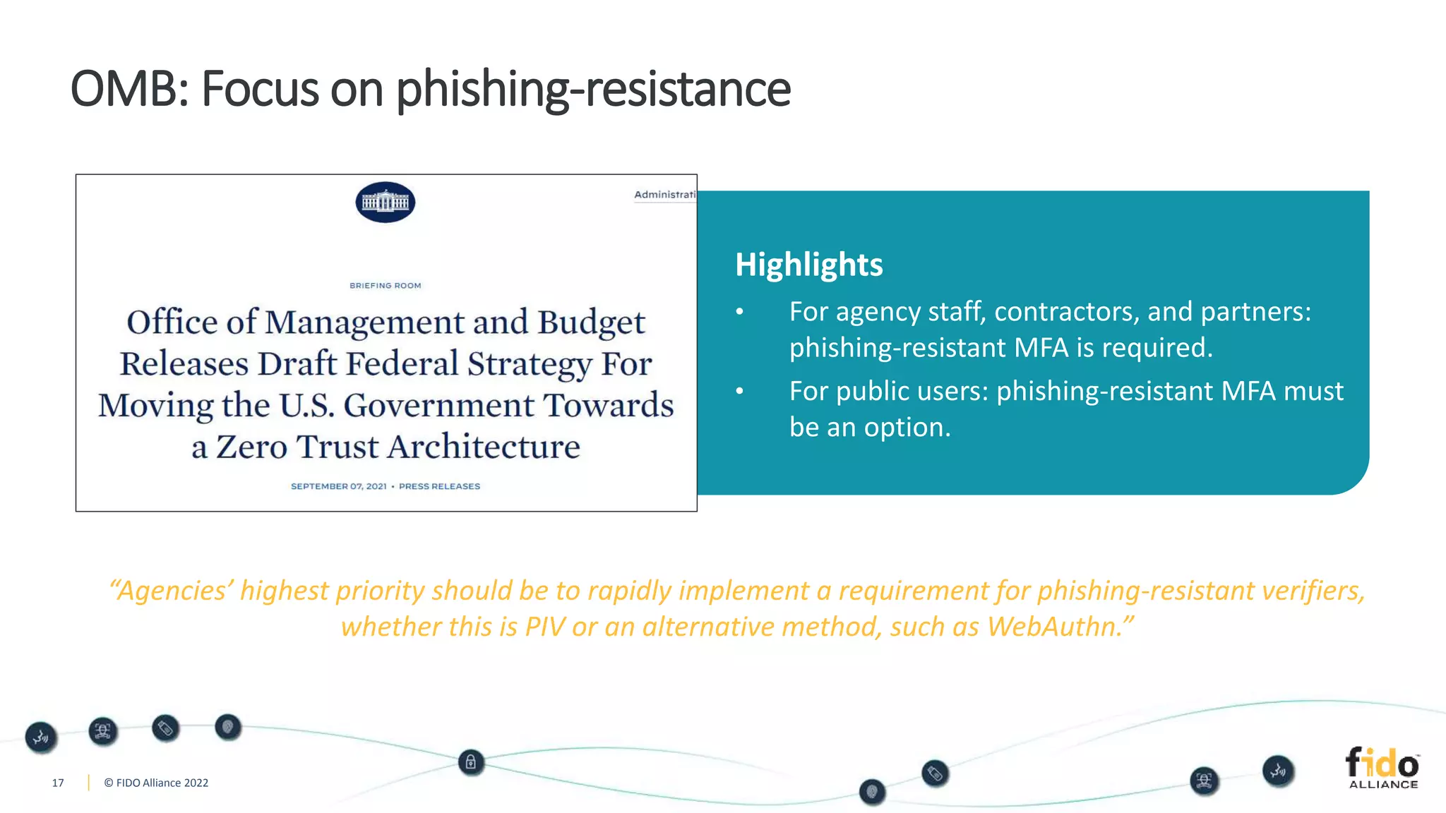 FIDO Authentication: Unphishable MFA for All | PPTX