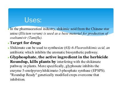 Shikimik acid pathway | PDF