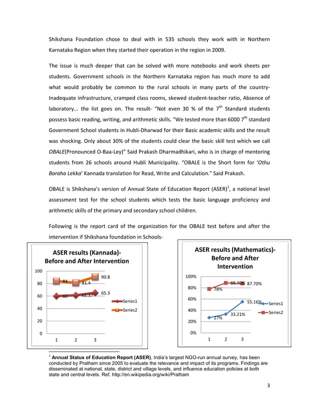 Shikshana Foundation | PDF