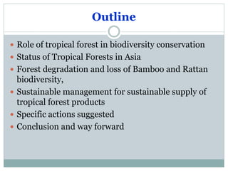 Shikui Dong_Sustainable Management of Tropical Forest | PDF
