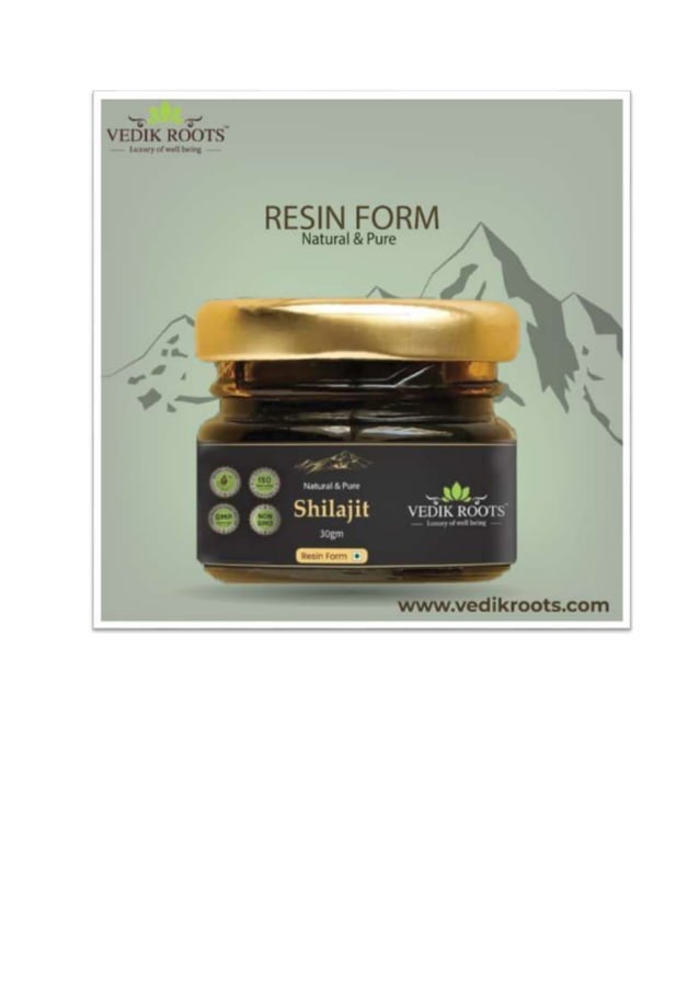 Natural and Pure Shilajit in Resin form. | DOCX