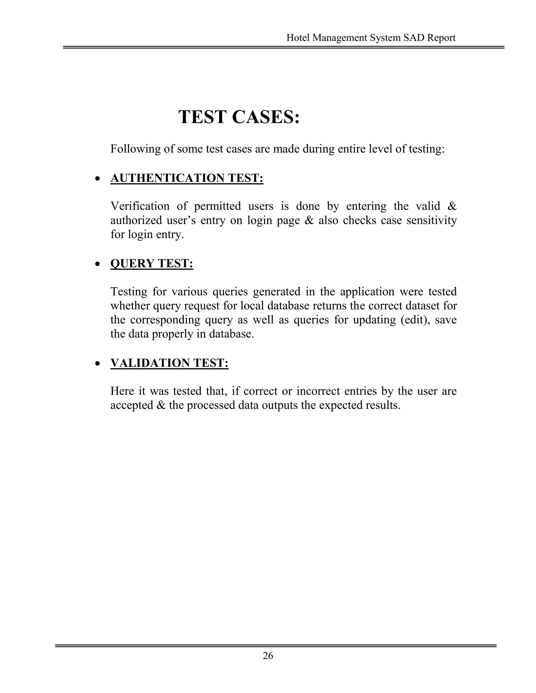 Hotel Management System | PDF | Databases | Computer Software and ... Hotel Management System | PDF | Databases | Computer Software and ...