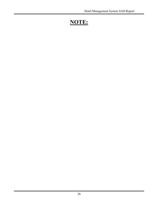 Hotel Management System | PDF