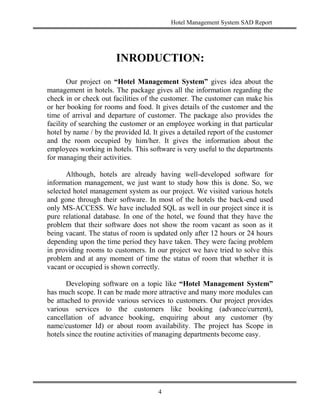 Hotel Management System | PDF