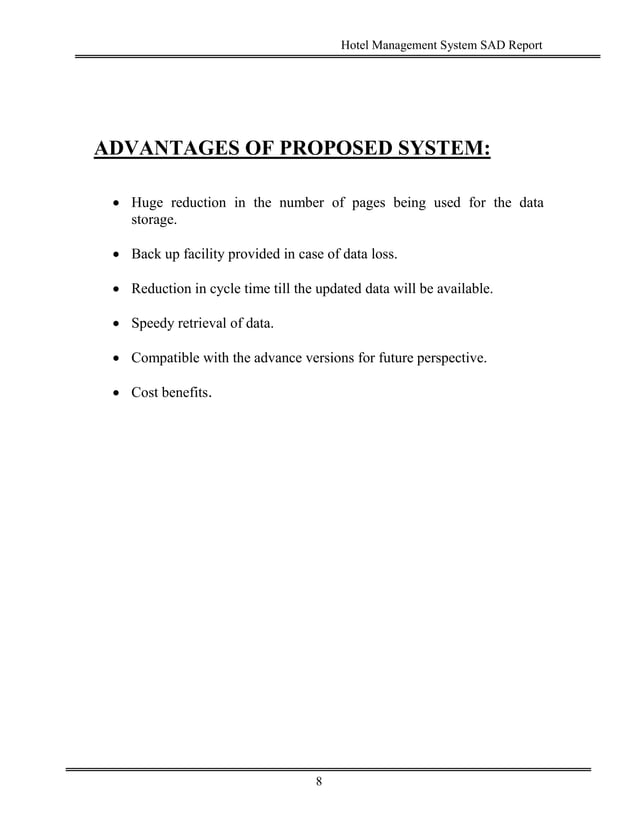 Hotel Management System | PDF | Databases | Computer Software and Applications