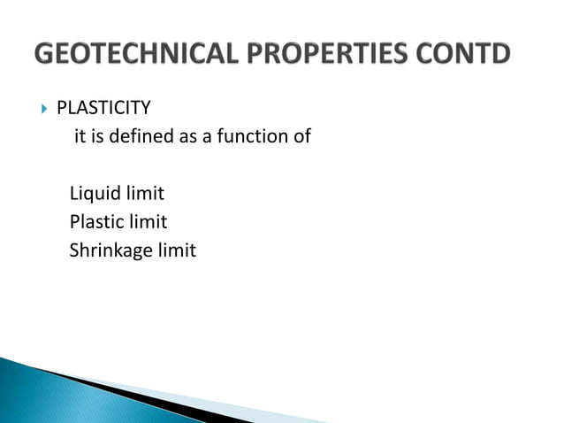 Oladimeji AKINSILE geotechnical properties of clay | PPT