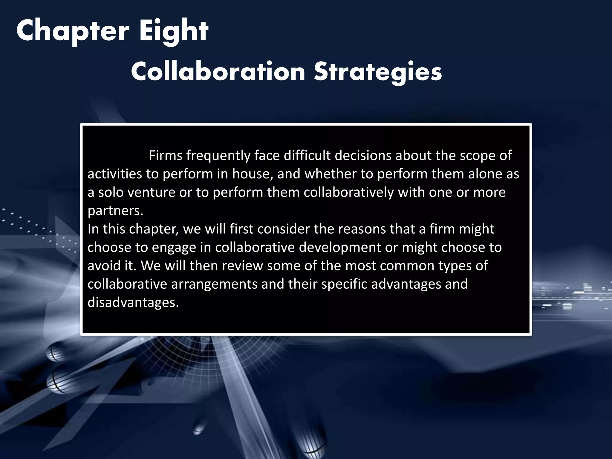 Choosing Innovation Projects and Collaboration Strategies | PPT