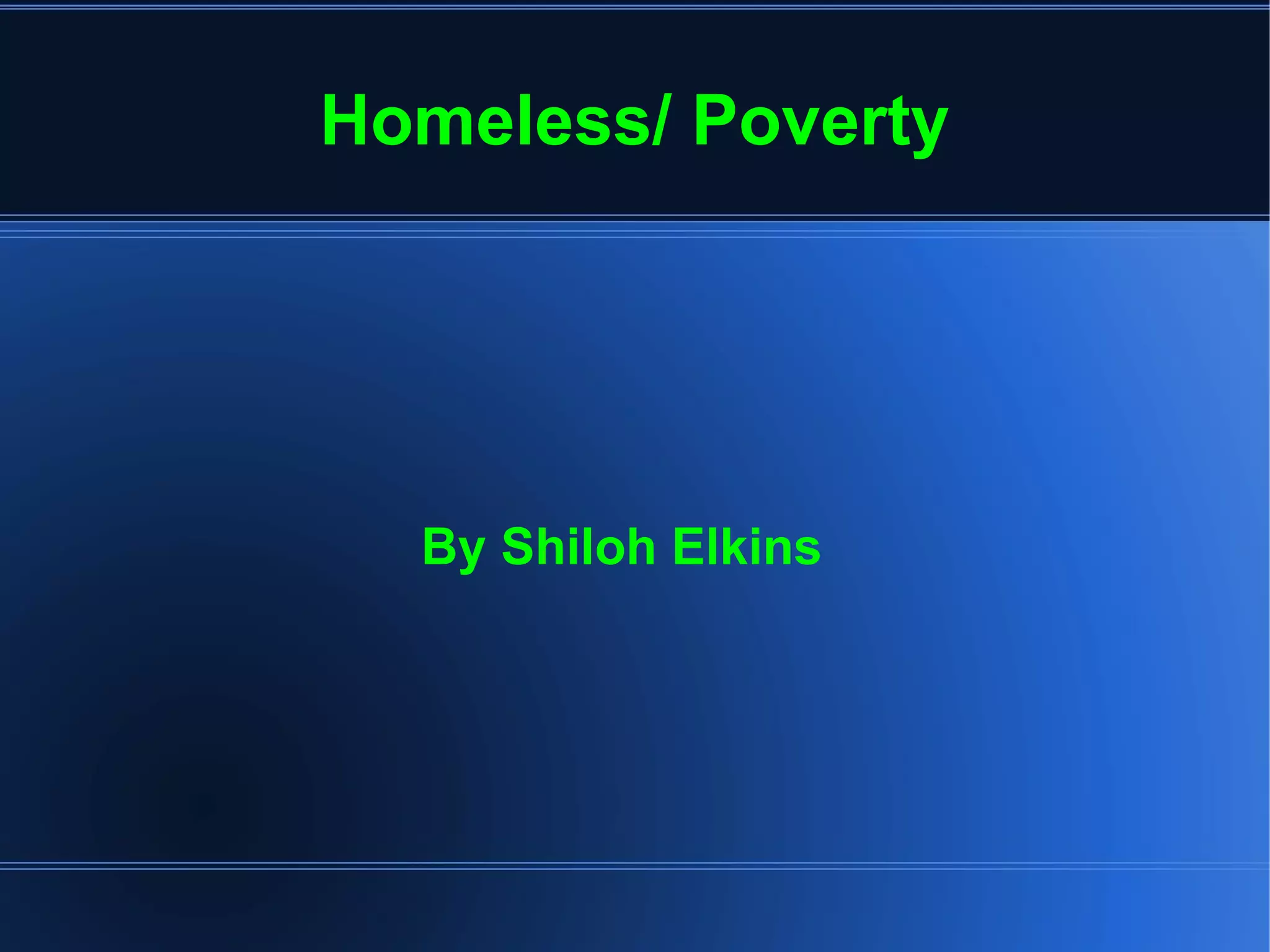 Homeless | PPT