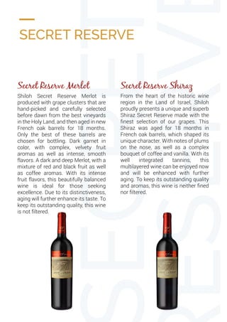 Shiloh Winery Catalog | PDF