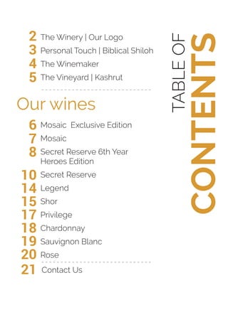 Shiloh Winery Catalog | PDF