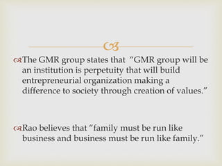 Gandhi Mallikarjuna Rao | PPT