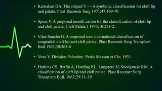 CLEFT LIP AND PALATE | PPTX