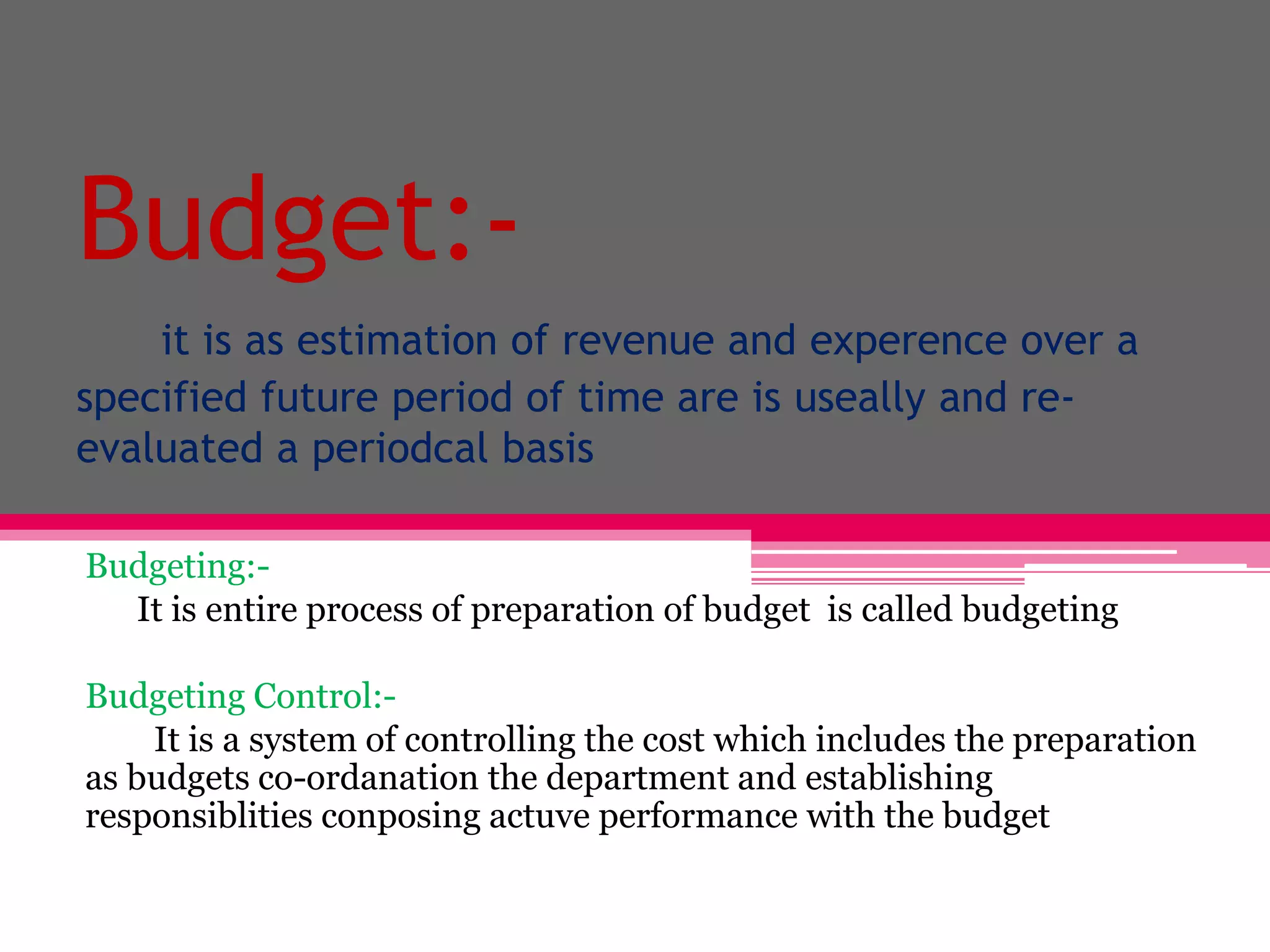 Budget And Budgetary Control.pptx