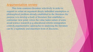 Literature review-Shilpa | PPT