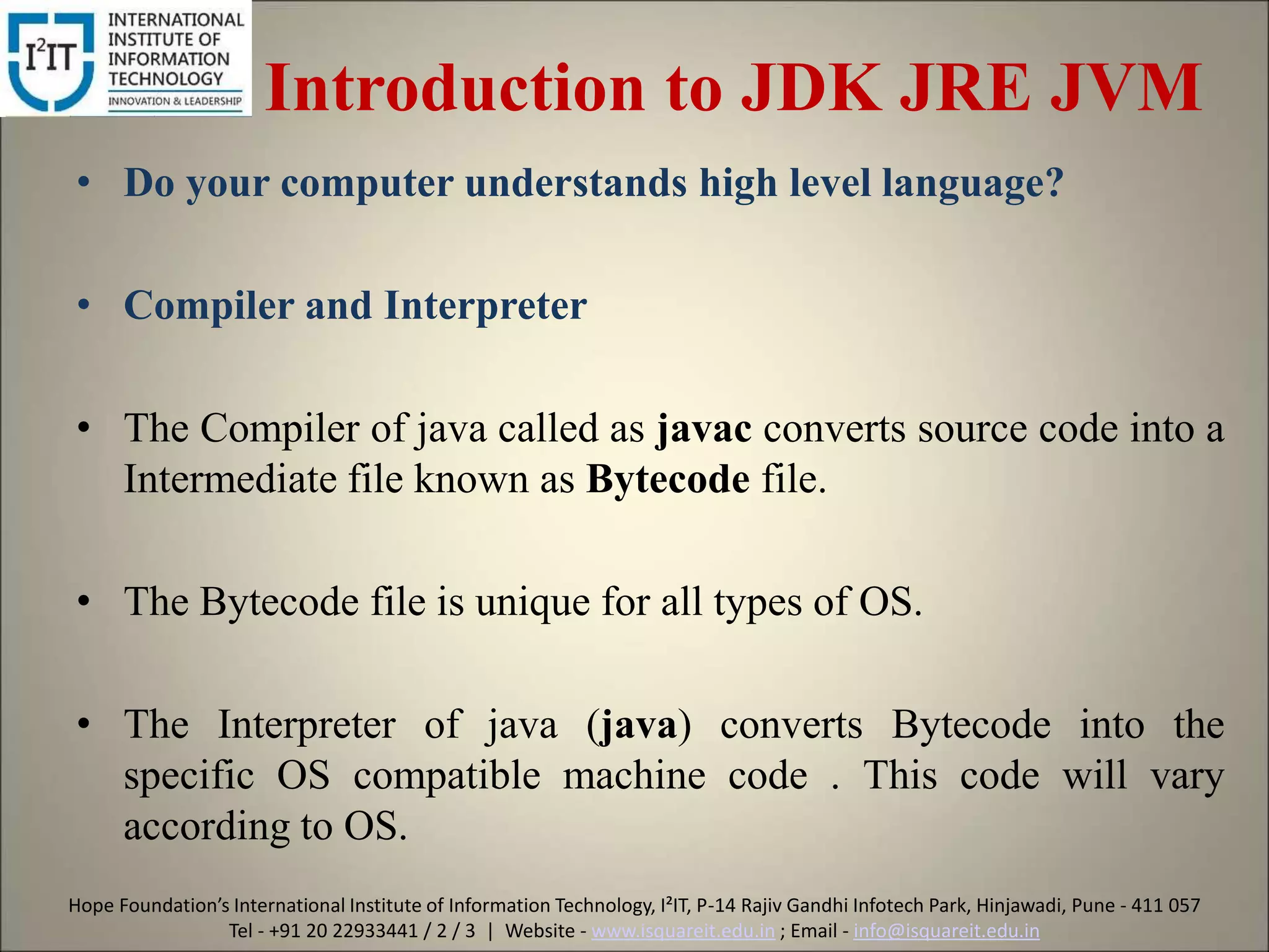 Java as Object Oriented Programming Language | PPT | Free Download Java as Object Oriented Programming Language | PPT | Free Download