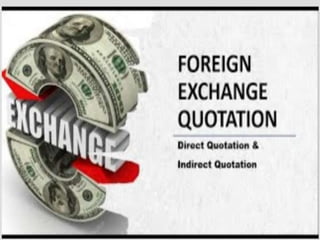 Foreign Exchange Quotation – Direct & Indirect | PPTX