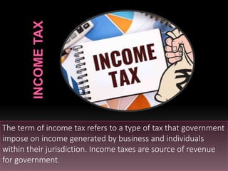 Role of Direct Tax Towards Development Of Indian Economy | PPTX