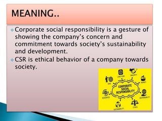 CORPORATE SOCIAL RESPONSIBILITY ARGUMENTS FOR AND AGAINST | PPTX