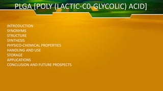 PLGA | PPTX