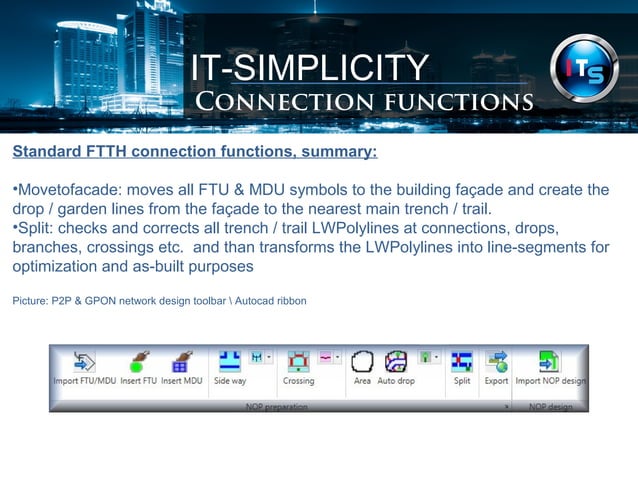 Real Fibre optic FTTH FTTX network design, engineering & planning ...