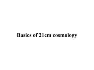 21cm cosmology with machine learning (Review)) | PDF