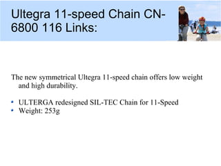 Shimano Ultegra 6800 11 speed groupset | PPT
