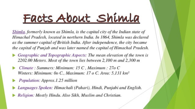 Shimla