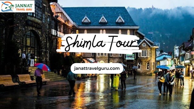 Shimla Tour ppt.pdf | Asia Travel | Travel Locations