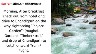 Shimla Tour Packages Book Shimla Tour and Plan your Shimla Trip | PPT