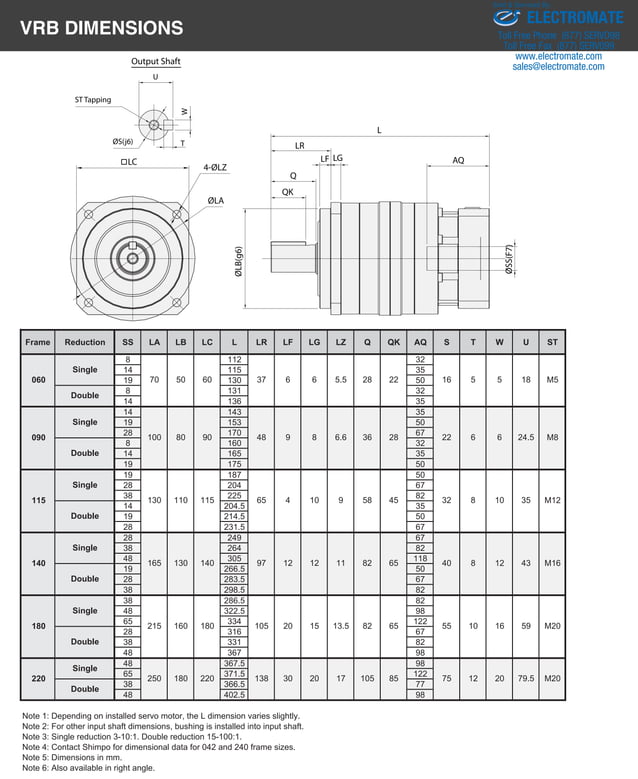 Shimpo able vrb_brochure | PDF