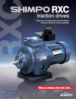 Shimpo rxc catalog | PDF