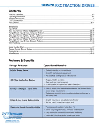 Shimpo rxc catalog | PDF