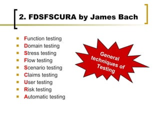 Shimul: Testing Mnemonics | PPT