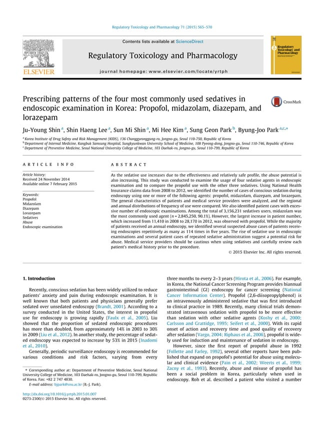 Regulatory Toxicology and Pharmacology | PDF